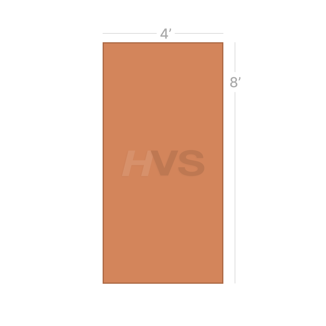 Fin Board 4'x8' for trenching | Hydraulic Vertical Shores